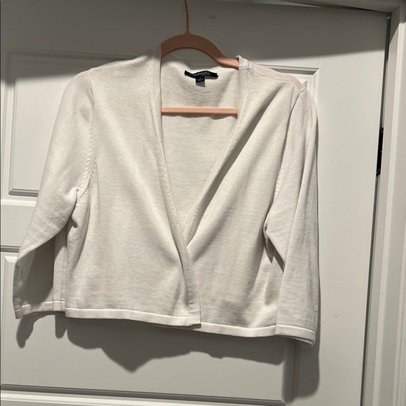 Chadwicks | Sweaters | Womens White Cardigan Sweater | Poshmark
